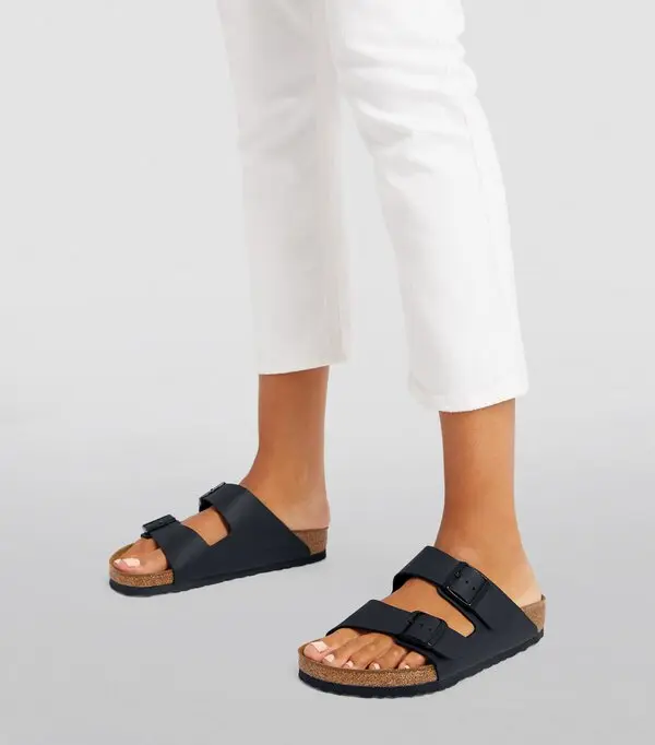 BIRKENSTOCK Arizona Birko-flor Sandals - Black