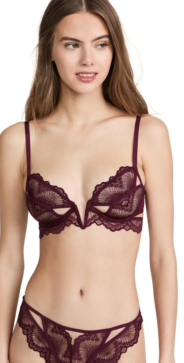 THISTLE AND SPIRE Kane Bra - Cherry