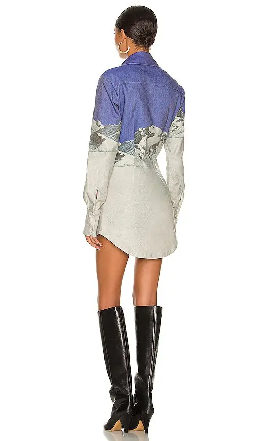 fiorucci shirt dress Rock Cupid Print T-Shirt Dress Black