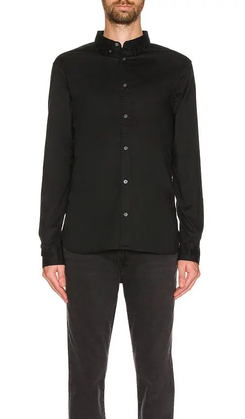 ALLSAINTS Hawthorne Ls Shirt - Black