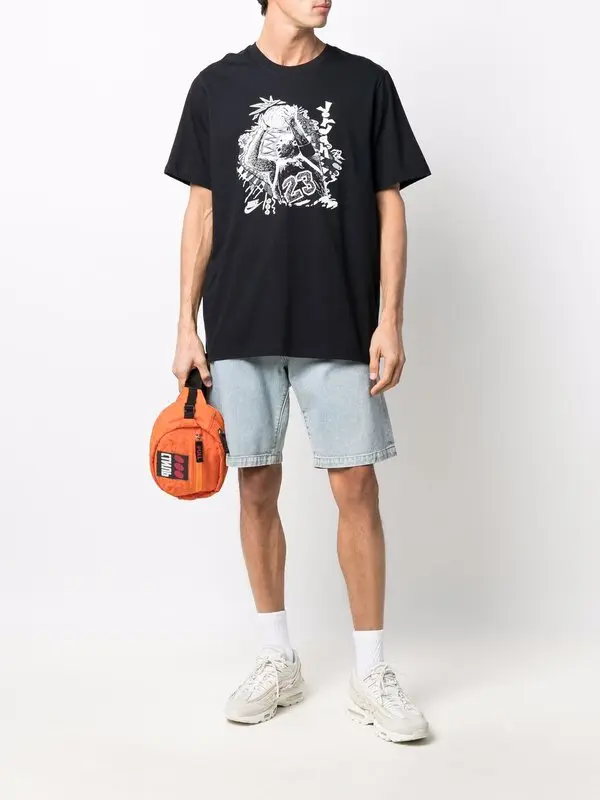 JORDAN Vintage Mj Print T-shirt - Black