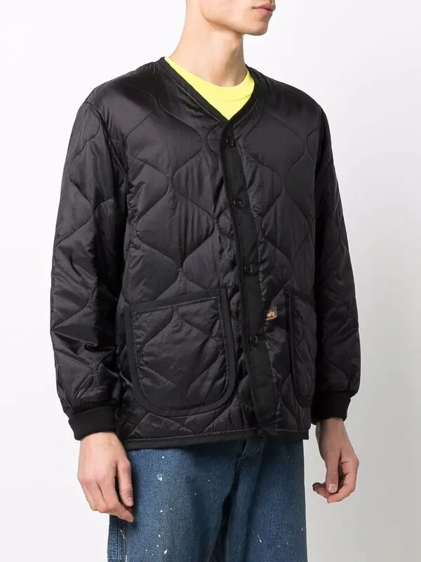 Alpha Industries Quilted Jacket - Black