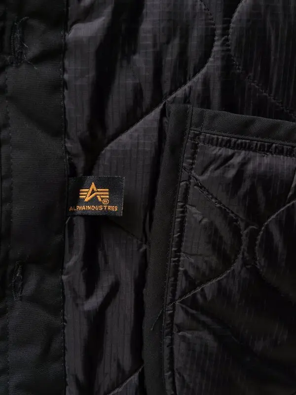 Alpha Industries Quilted Jacket - Black