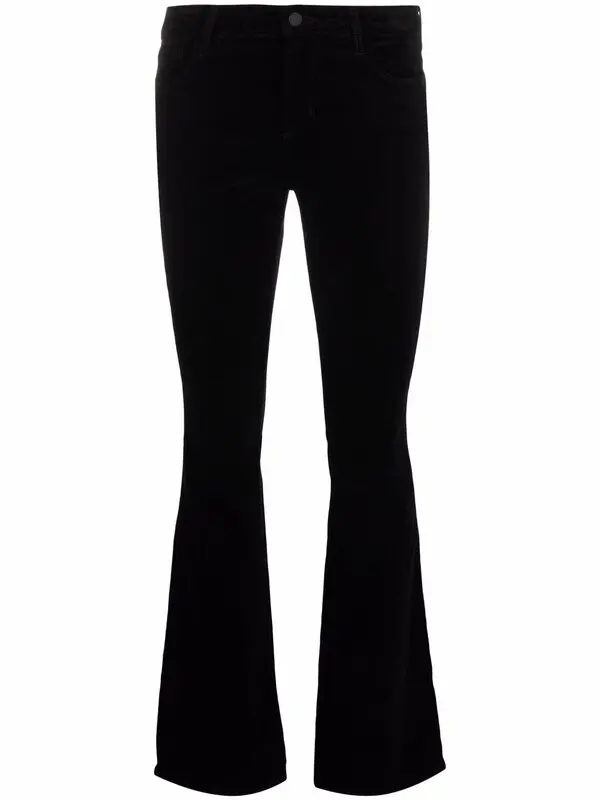 L'Agence Bootcut Slim-fit Trousers