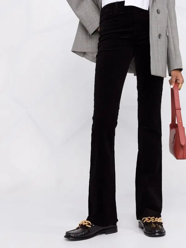 L'Agence Bootcut Slim-fit Trousers