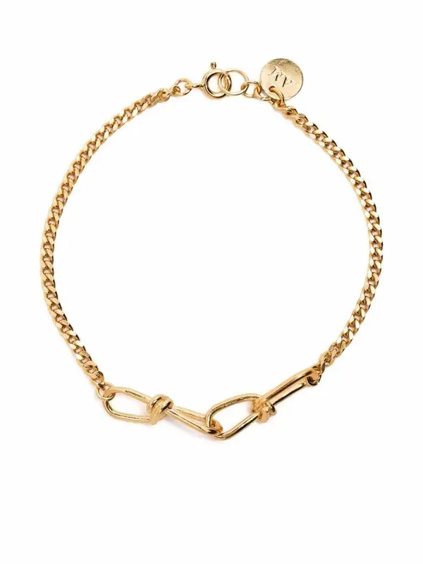 Annelise Michelson Gourmette Double Wire Bracelet - Gold