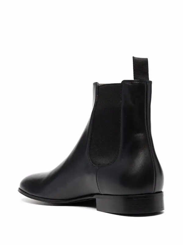 GIANVITO ROSSI Ankle-length Chelsea Boots - Black