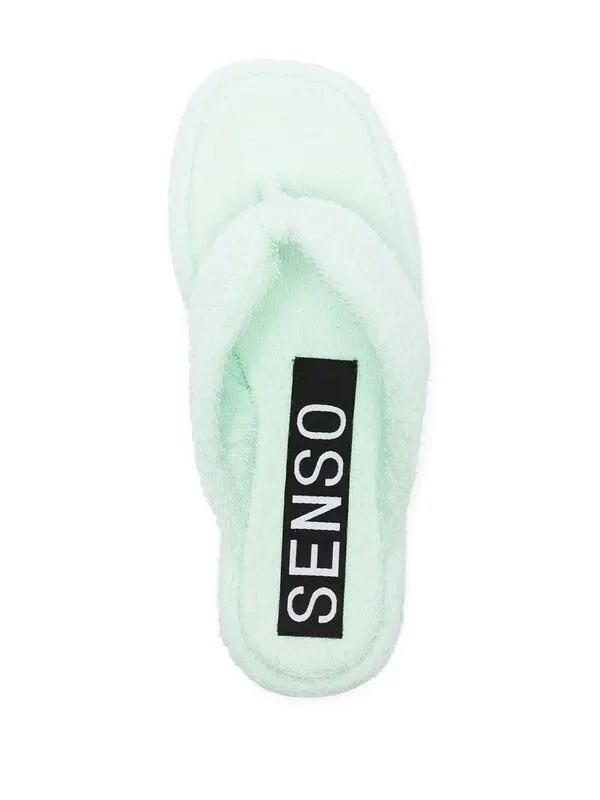 Senso Izzy Terrycloth Sandals - Green