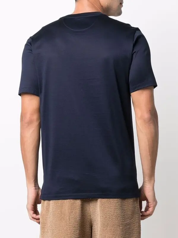 Paul Smith Pocket Cotton T-shirt - Blue