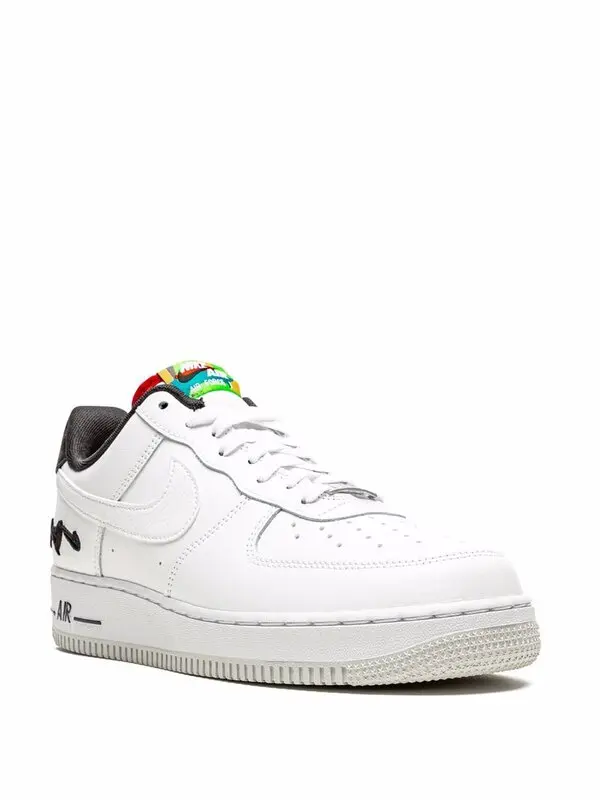 Nike Air Force 1 Low Lv8 Peace,love, Swoosh Sneakers