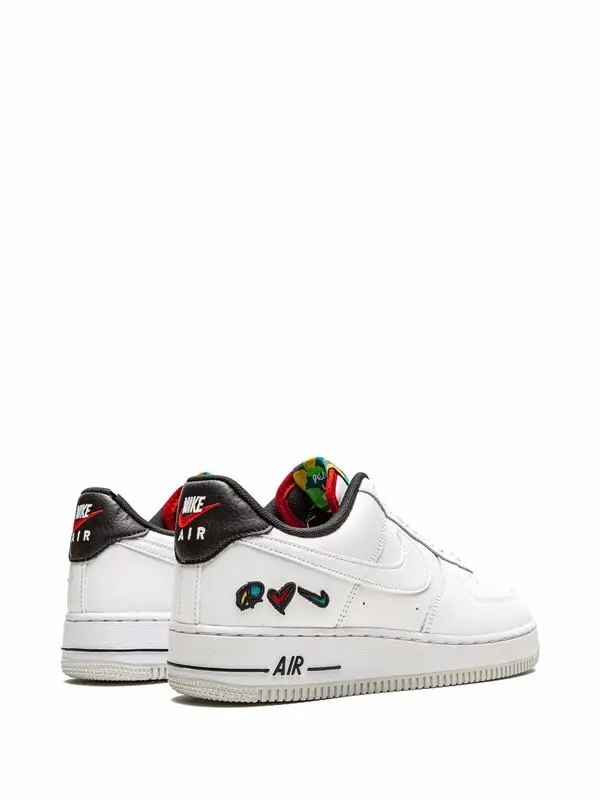 Nike Air Force 1 Low Lv8 Peace,love, Swoosh Sneakers