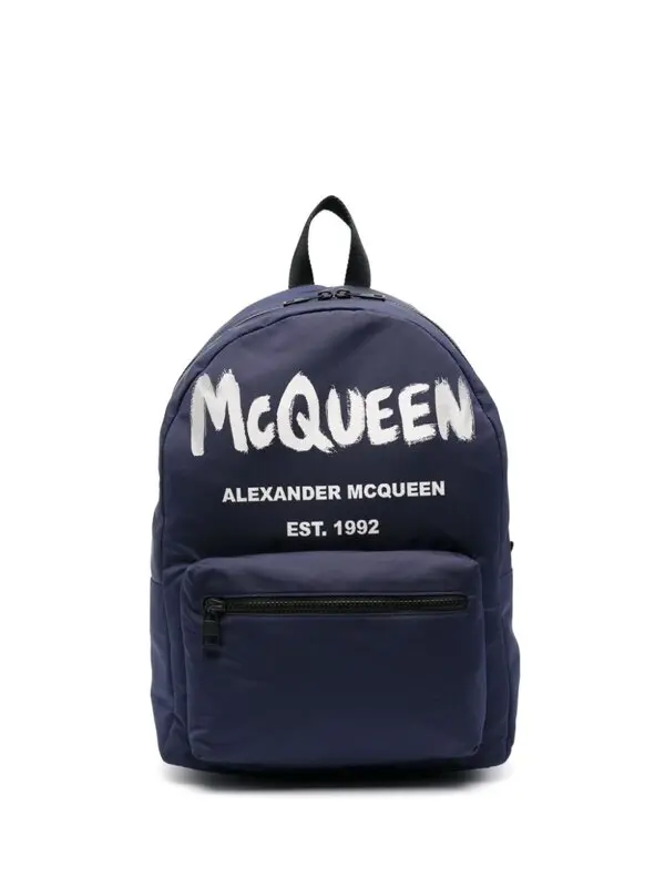 Alexander McQueen Metropolitan Backpack - Blue