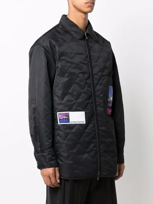 Valentino Garavani Quilted Shirt Jacket