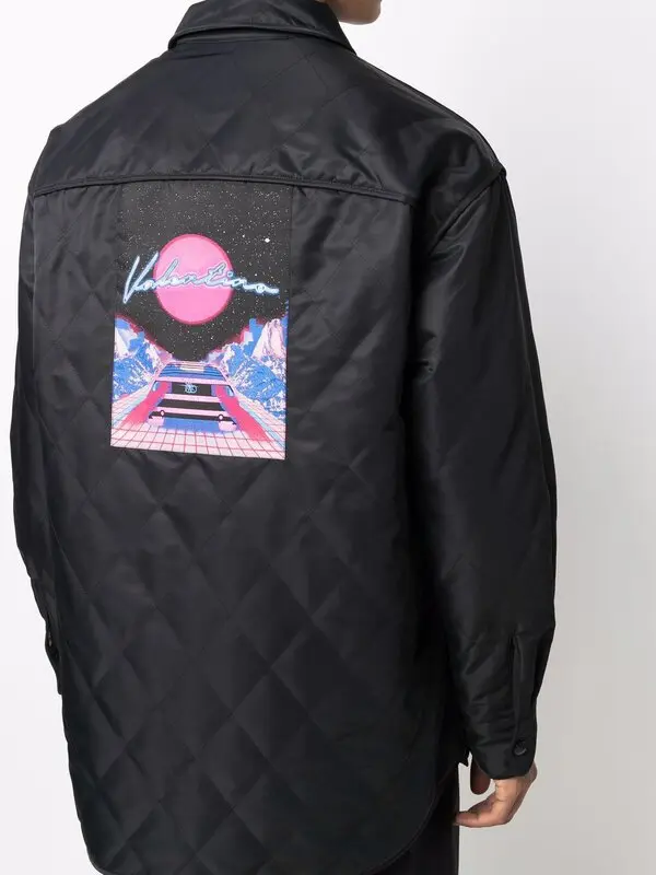 Valentino Garavani Quilted Shirt Jacket