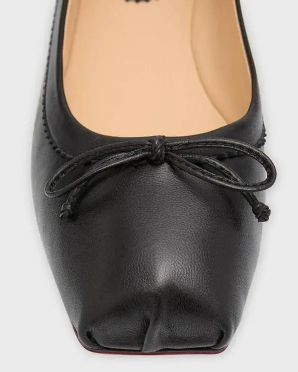 CHRISTIAN LOUBOUTIN Mamadrague Ballerina Flats - Black