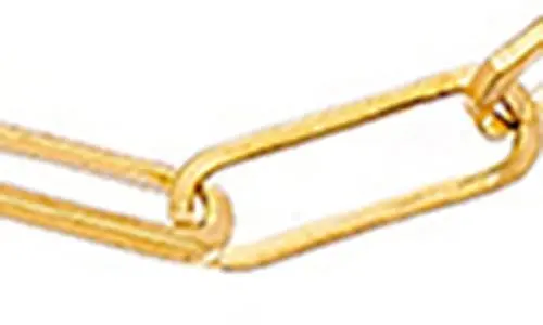 Sethi Couture 14k Gold Paper Clip Chain Necklace