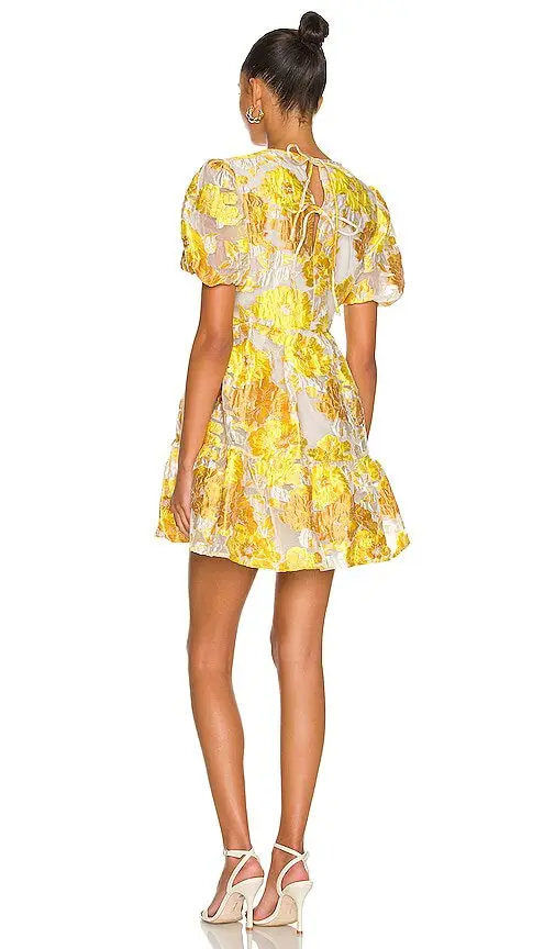 ELLIATT Progressive Dress In Yellow