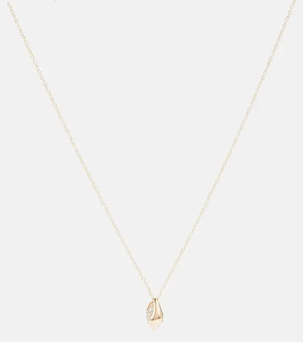 Sophie Bille Brahe Conque D'or Diamond Necklace - Gold