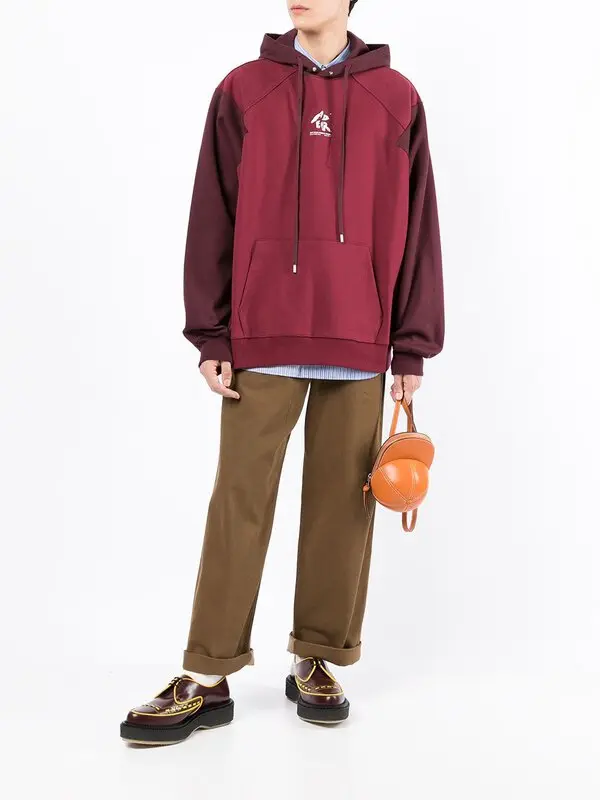 ADER ERROR Sculpture Logo-print Jersey Hoodie