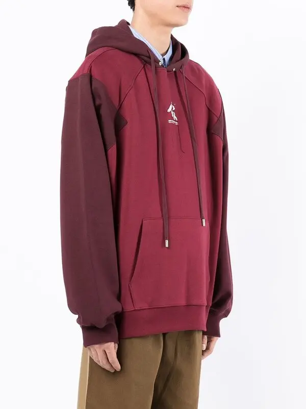 ADER ERROR Sculpture Logo-print Jersey Hoodie