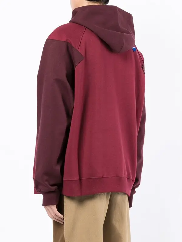 ADER ERROR Sculpture Logo-print Jersey Hoodie