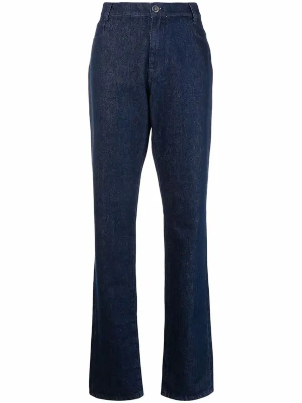 Raf Simons High-rise Straight-leg Jeans