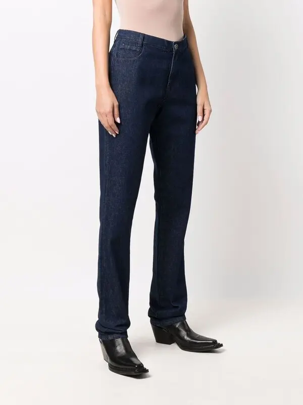 Raf Simons High-rise Straight-leg Jeans