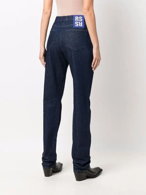 Raf Simons High-rise Straight-leg Jeans