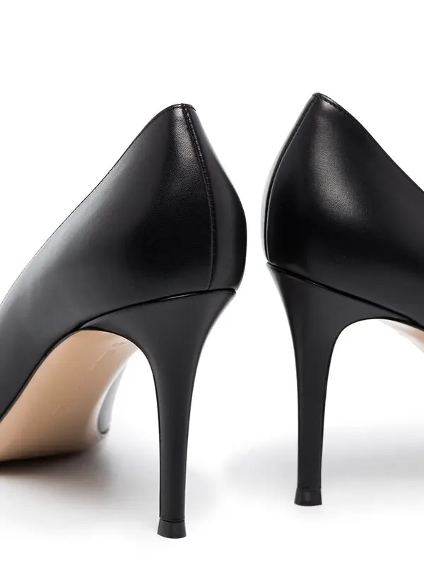 GIANVITO ROSSI 85mm Leather Pumps - Black