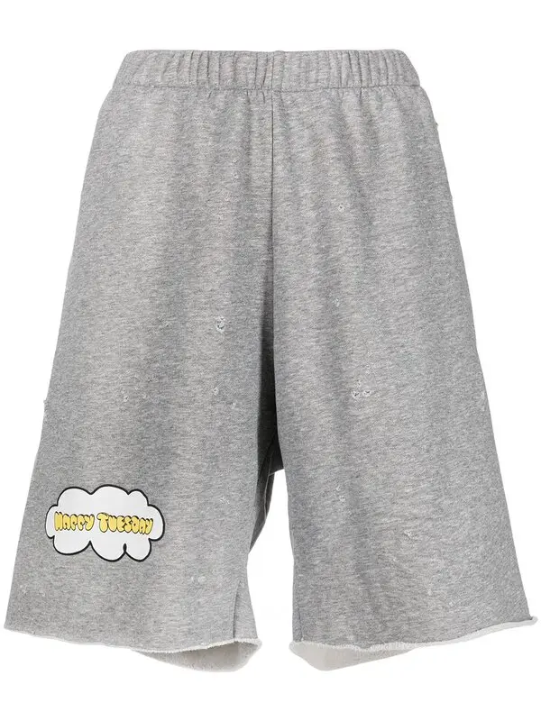 Natasha Zinko Logo-print Track Shorts