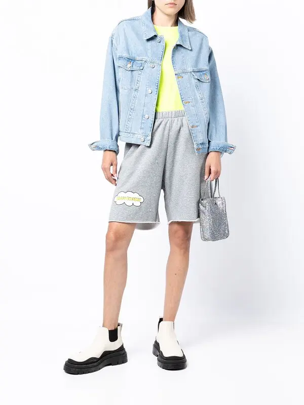 Natasha Zinko Logo-print Track Shorts