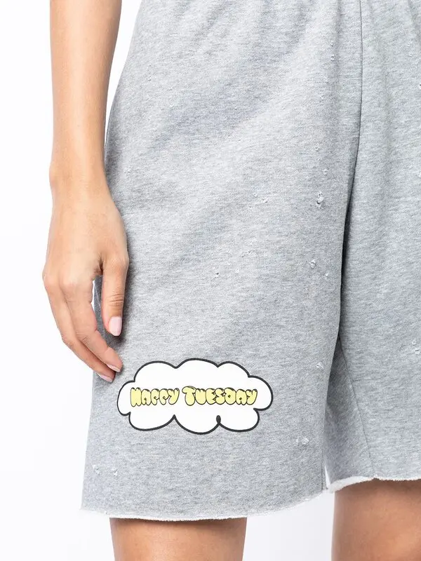 Natasha Zinko Logo-print Track Shorts
