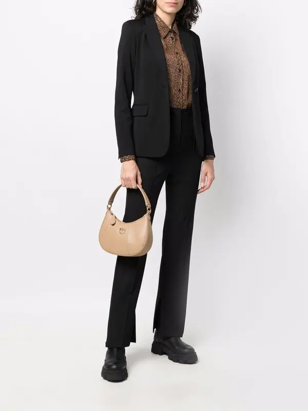Pinko Love Half-moon Shoulder Bag