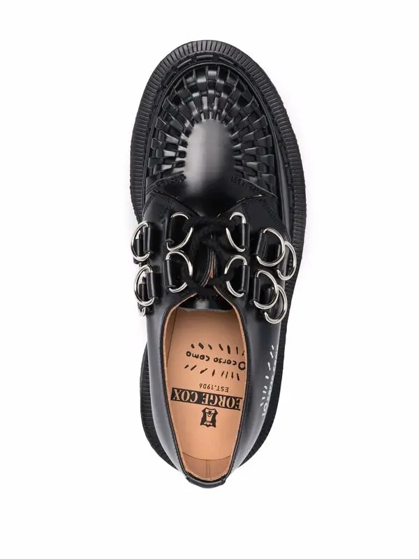 GEORGE COX X 10 Corso Como D-ring Embellished Creepers