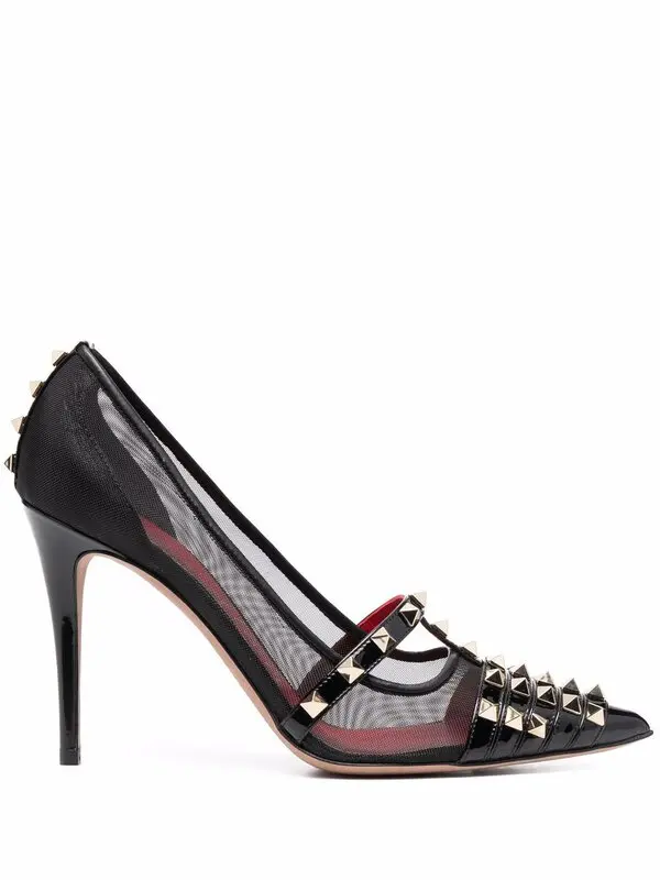 Valentino Garavani Rockstud Pointed Toe Pumps