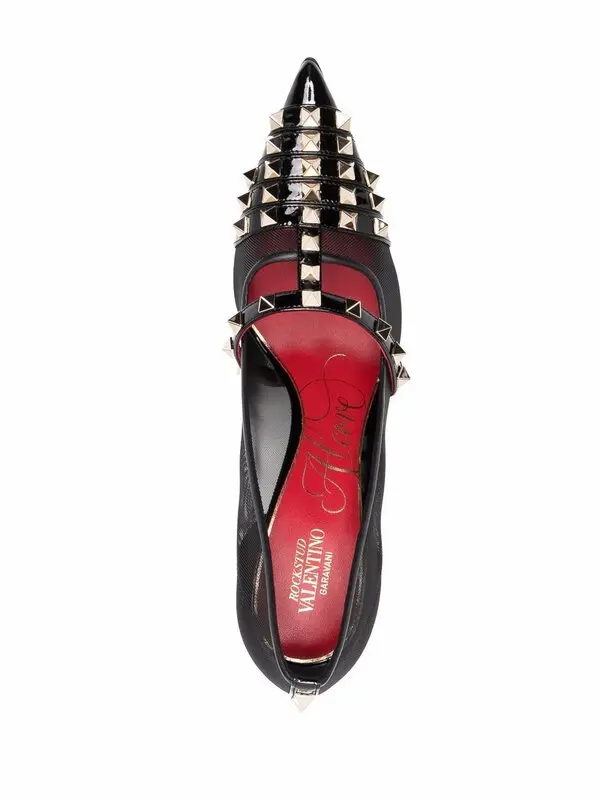 Valentino Garavani Rockstud Pointed Toe Pumps