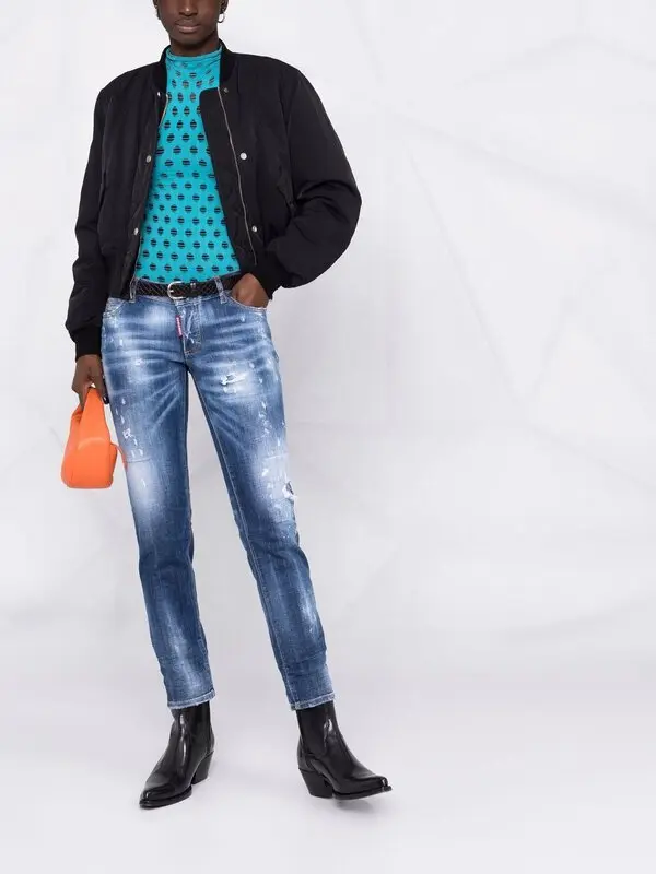 Dsquared2 Distressed Slim-fit Jeans