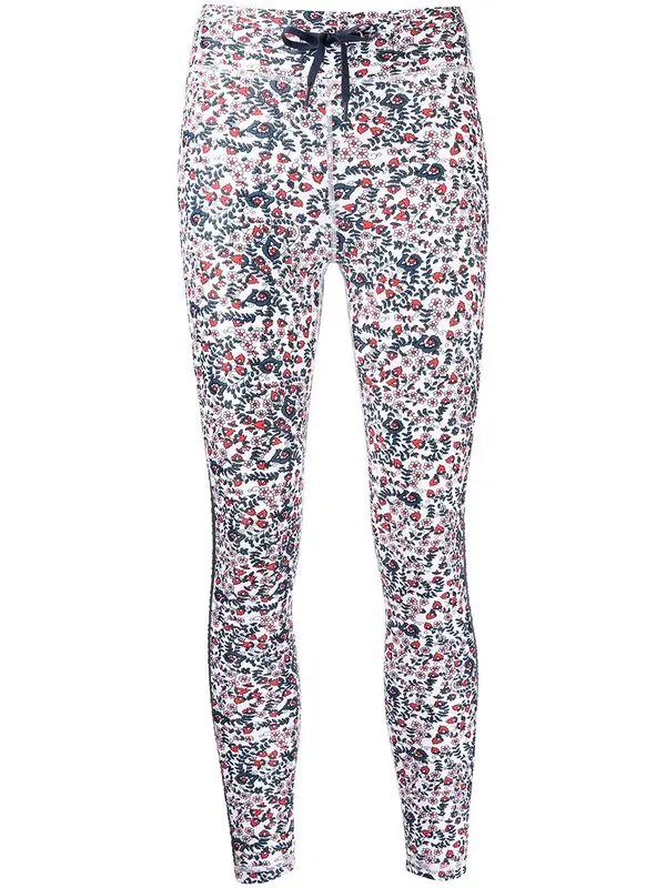 The Upside Capri Floral Performance Leggings