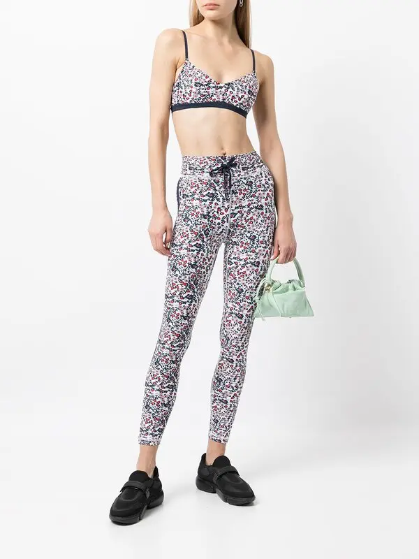 The Upside Capri Floral Performance Leggings