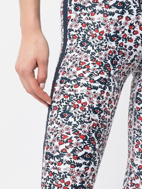 The Upside Capri Floral Performance Leggings