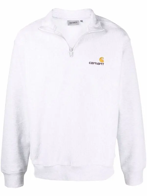 Carhartt Work In Progress American Script Half-zip Sweatshirt