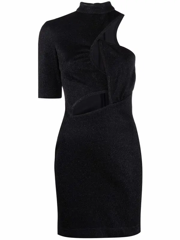 Stella McCartney Cut-out Asymmetric Dress