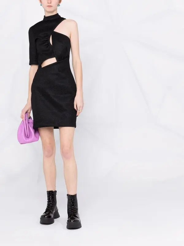 Stella McCartney Cut-out Asymmetric Dress