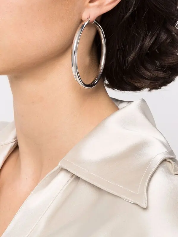 【希少】TOM WOODピアスClassic Hoops Thick large Classic Hoop Large - Tom Wood Project Official Online Store