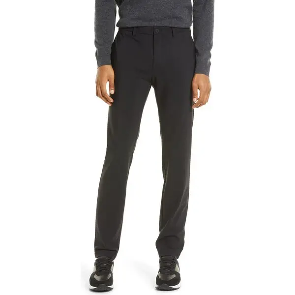 Theory Zaine Precision Ponte Knit Trousers - Black