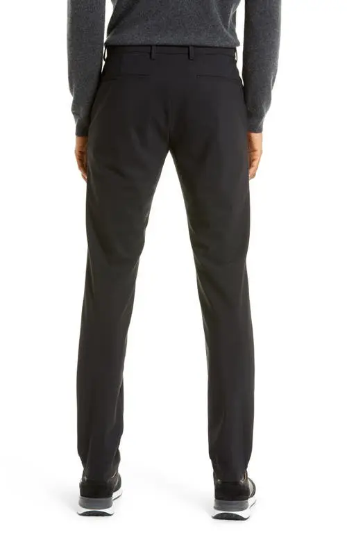 Theory Zaine Precision Ponte Knit Trousers - Black