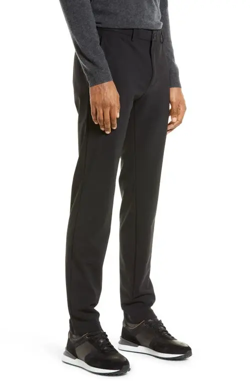 Theory Zaine Precision Ponte Knit Trousers - Black