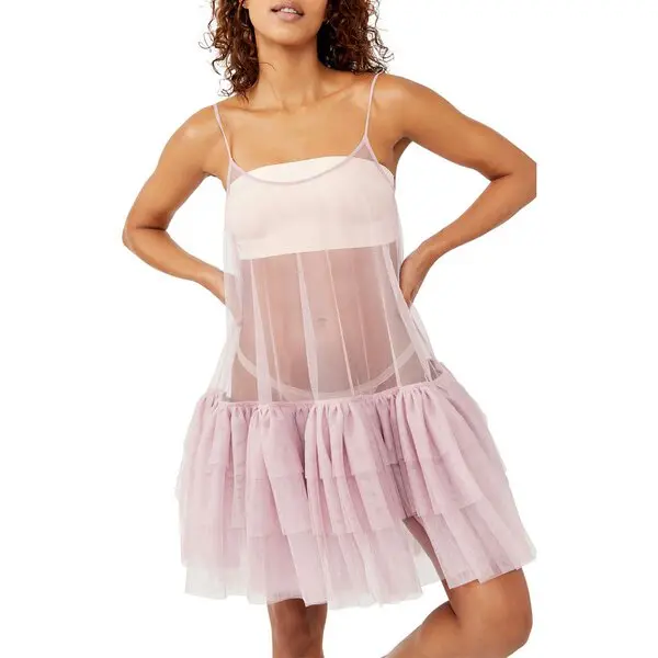 Free People Push Send Mini Slip