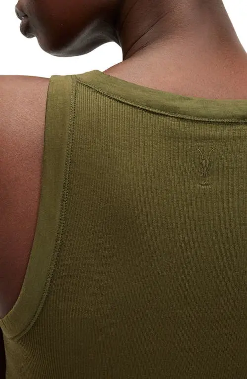 ALLSAINTS Rina Tank Top - Deep Khaki Green