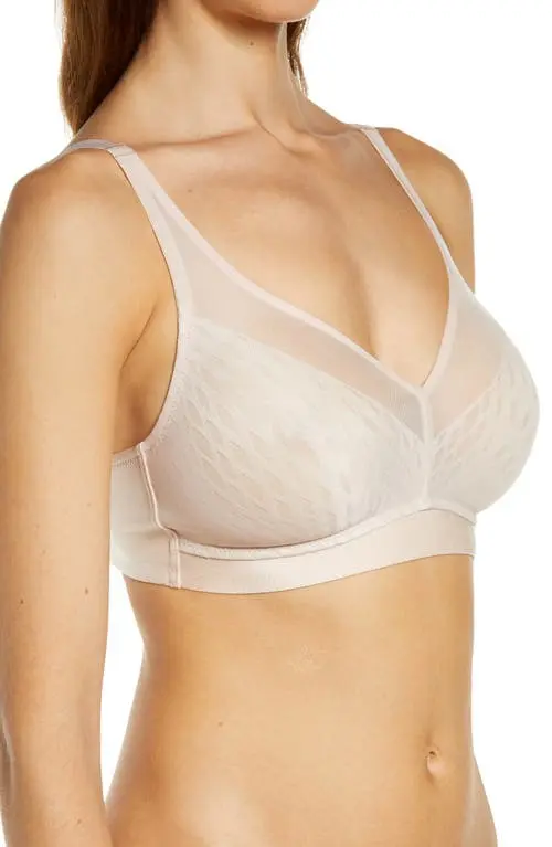 Wacoal Elevated Allure Wireless Bra - Rose Dust